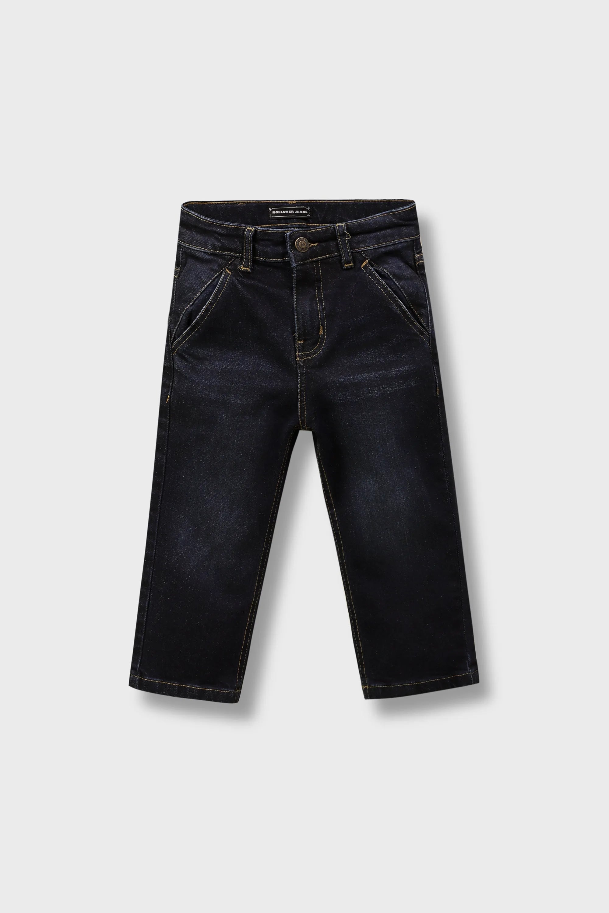 Boys Deep Blue Denim Jeans – Rollover Kids Company