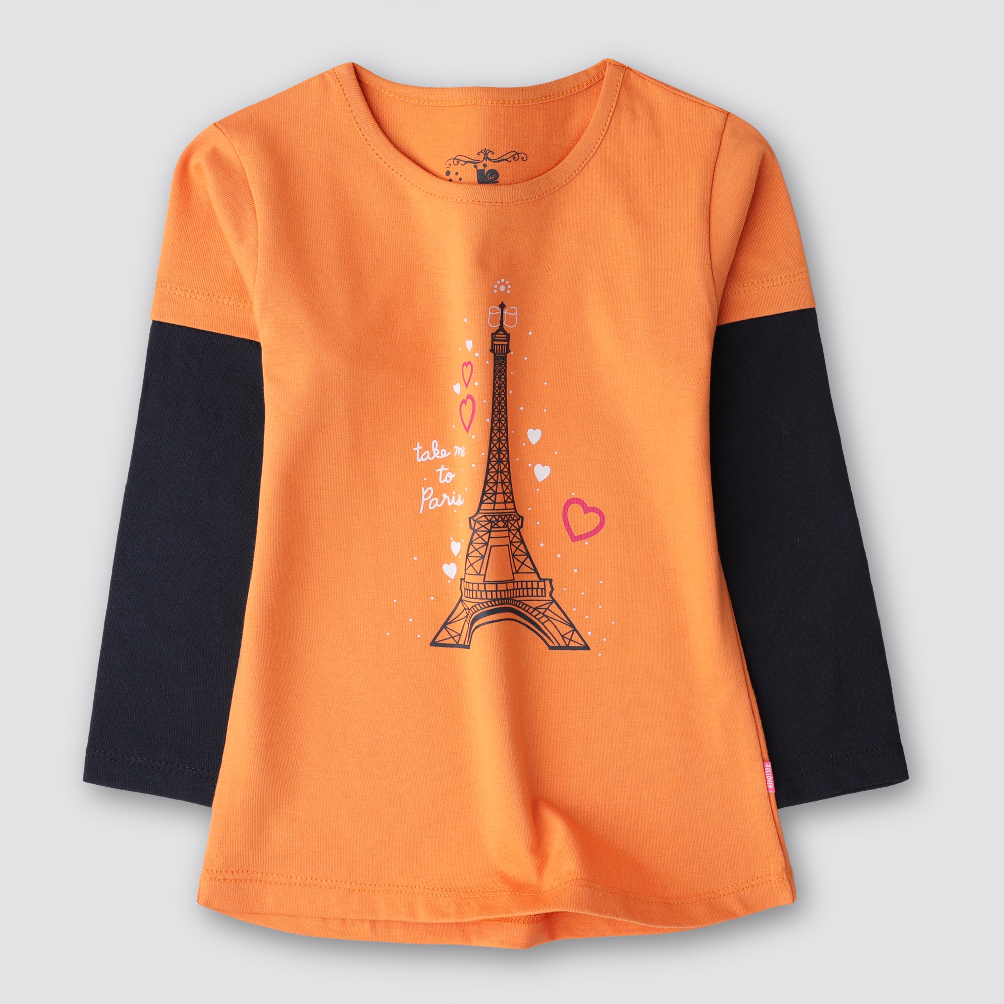 Girls Paris Top – Rollover Kids Company
